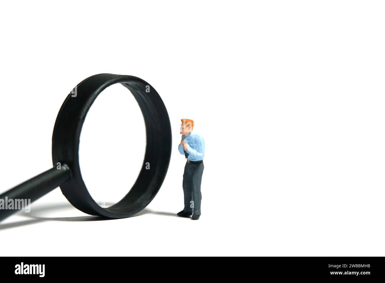 Leader analyzing Cut Out Stock Images & Pictures - Alamy