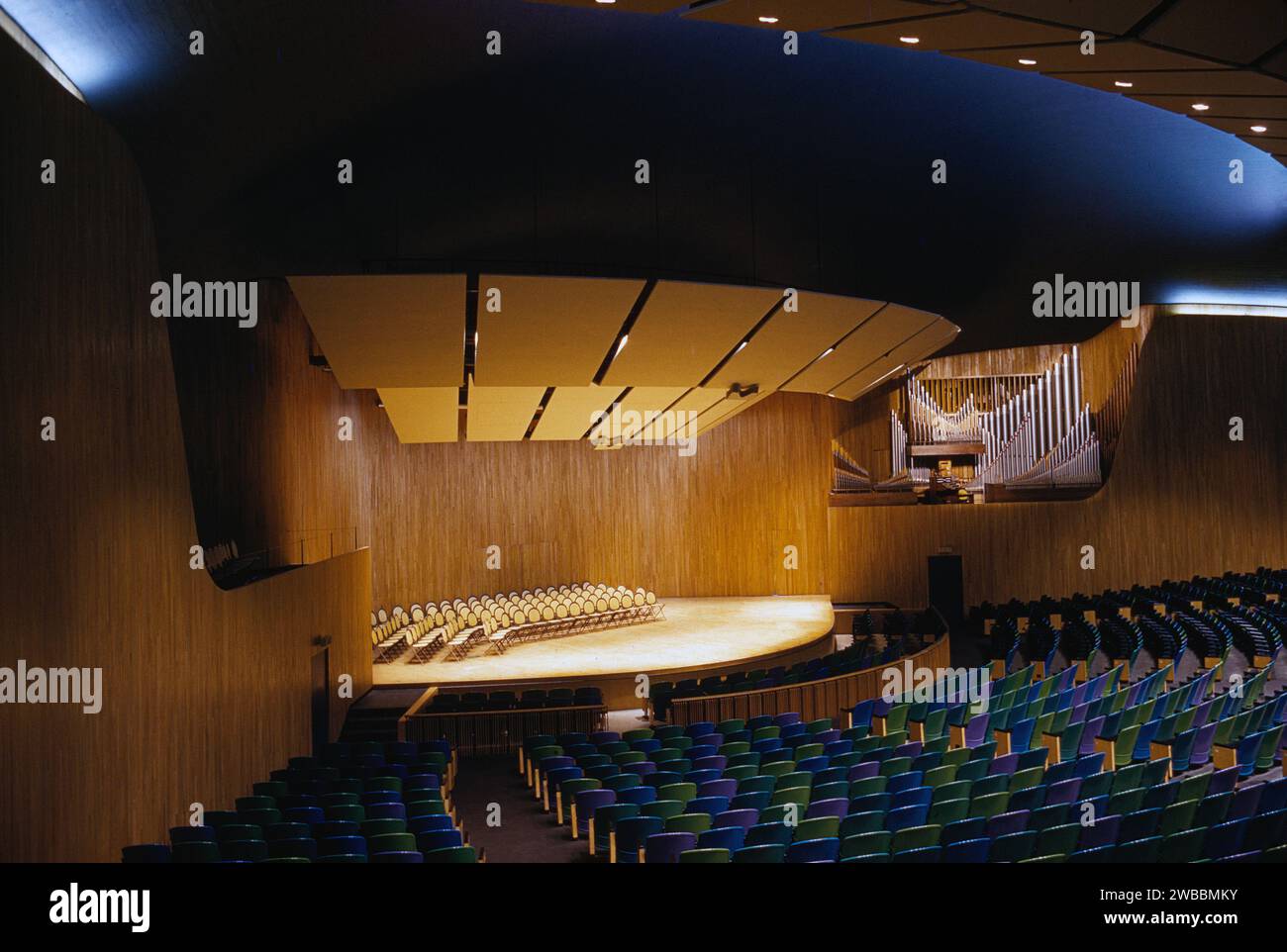 Concert Hall, Kresge Auditorium, Massachusetts Institute of Technology ...