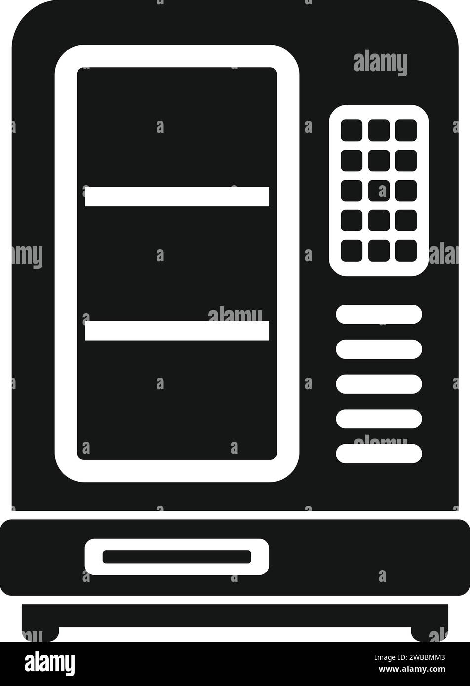 Workplace drinking machine icon simple vector. Vessel cooling. Portable ...