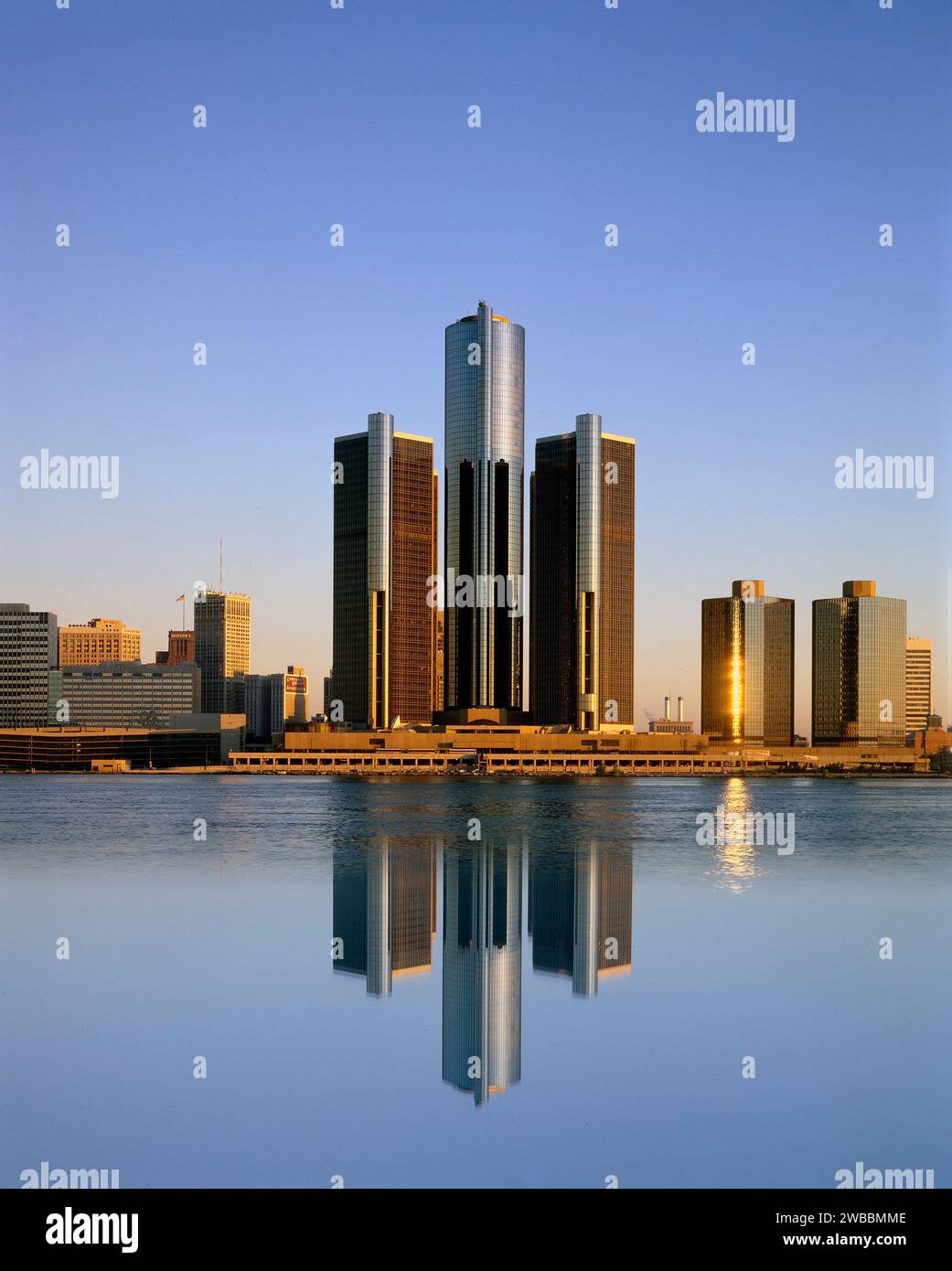 Renaissance Center, Detroit, Michigan, USA, Balthazar Korab Collection ...