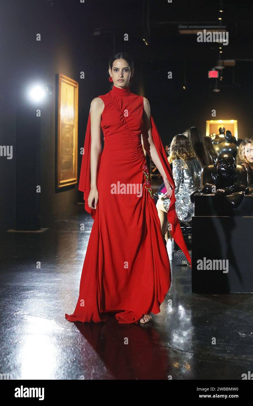 Nathalie Kriado Fashion Experience held at the Nadar Art Museum during ...