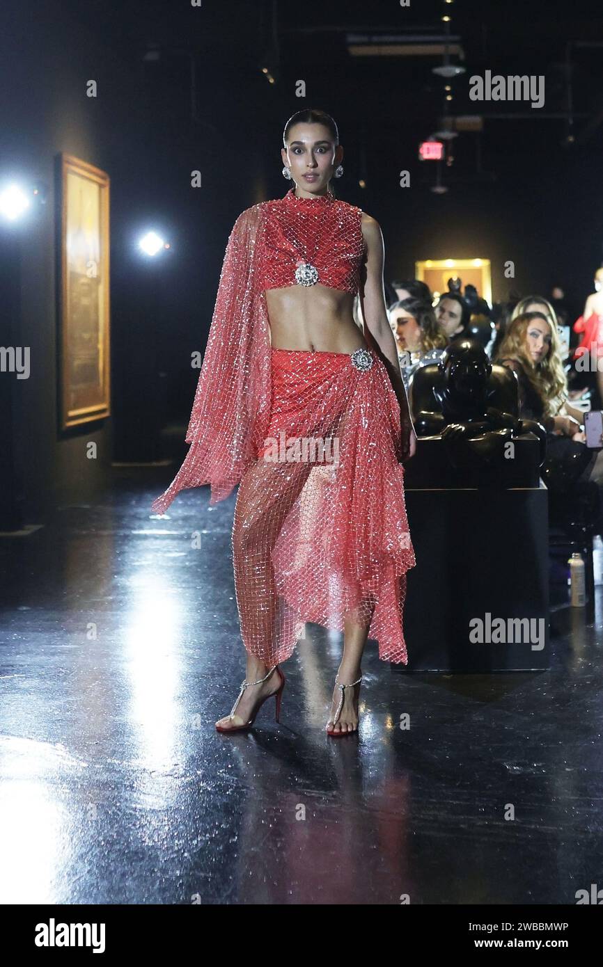 Nathalie Kriado Fashion Experience held at the Nadar Art Museum during ...
