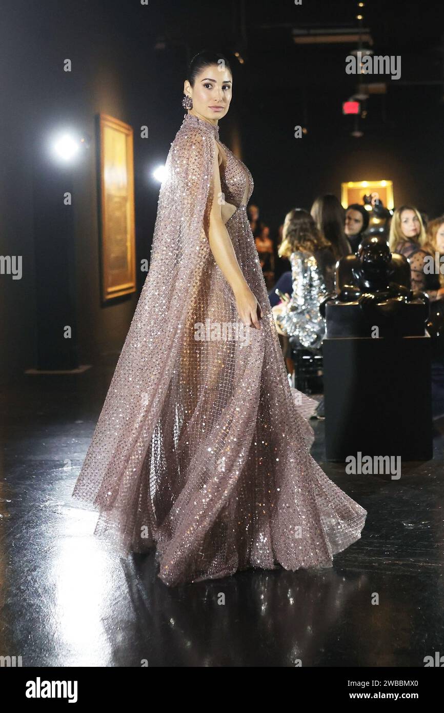 Nathalie Kriado Fashion Experience held at the Nadar Art Museum during ...
