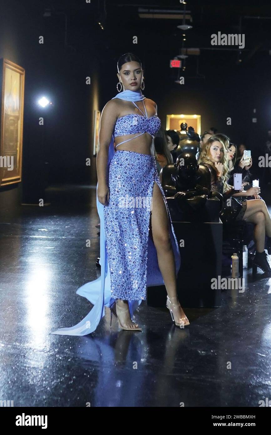 Nathalie Kriado Fashion Experience held at the Nadar Art Museum during ...