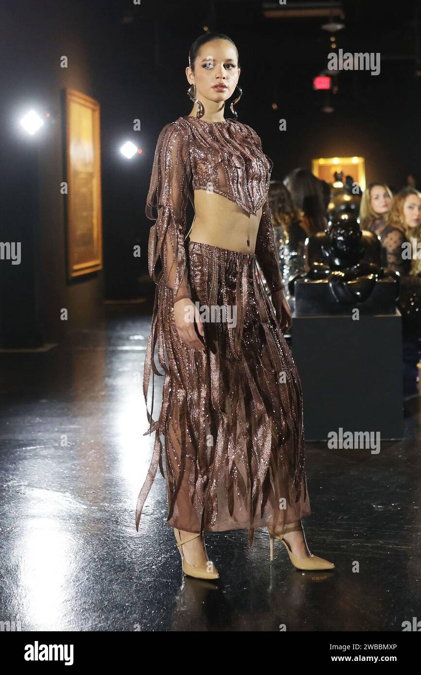 Nathalie Kriado Fashion Experience held at the Nadar Art Museum during ...