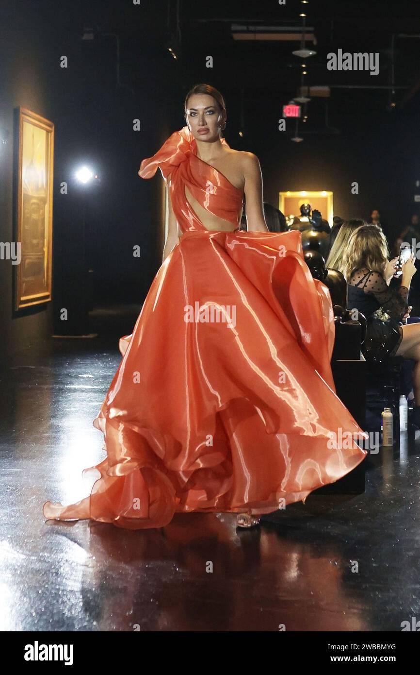 Nathalie Kriado Fashion Experience held at the Nadar Art Museum during ...