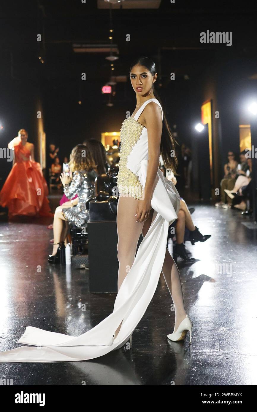 Nathalie Kriado Fashion Experience held at the Nadar Art Museum during ...