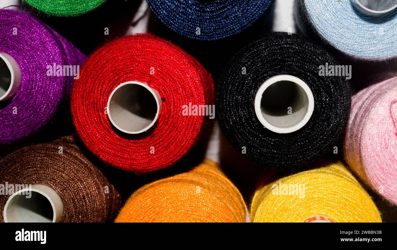 A photograph of a variety of threads in Las Piñas, NCR, Philippines ...