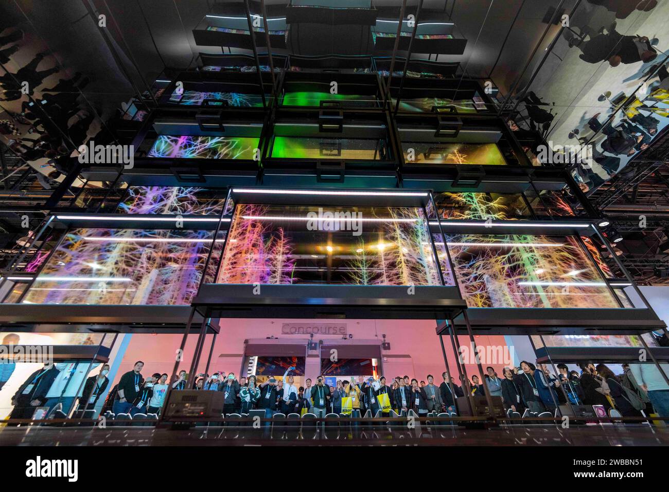IMAGE DISTRIBUTED FOR LG - Show attendees are stunned by the showcase ...