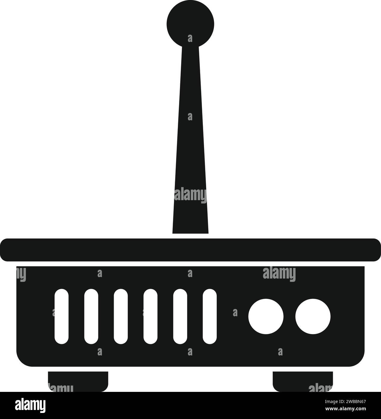 Router internet provider icon simple vector. Data server. Home ...