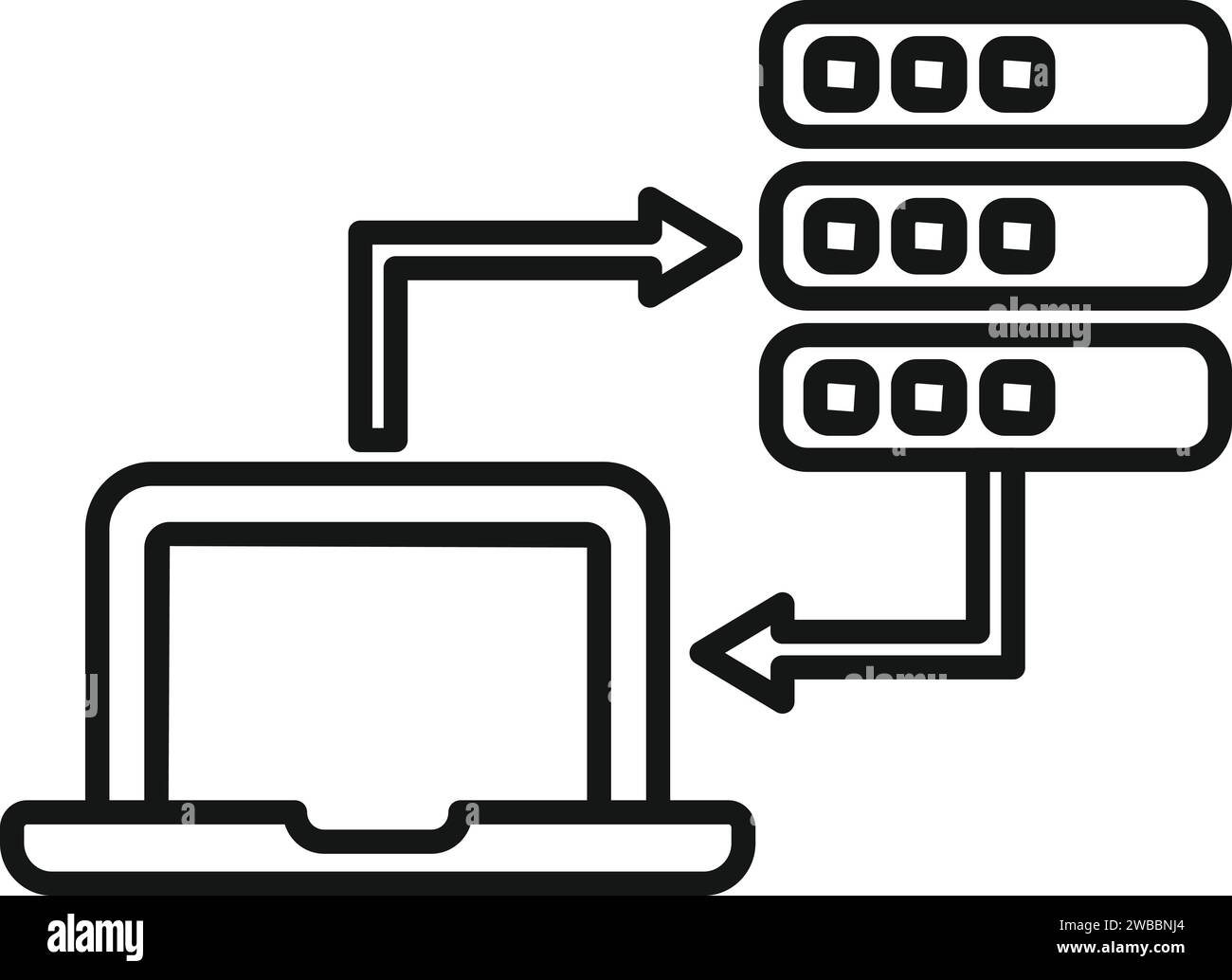 Unlimited internet vector Black and White Stock Photos & Images - Alamy