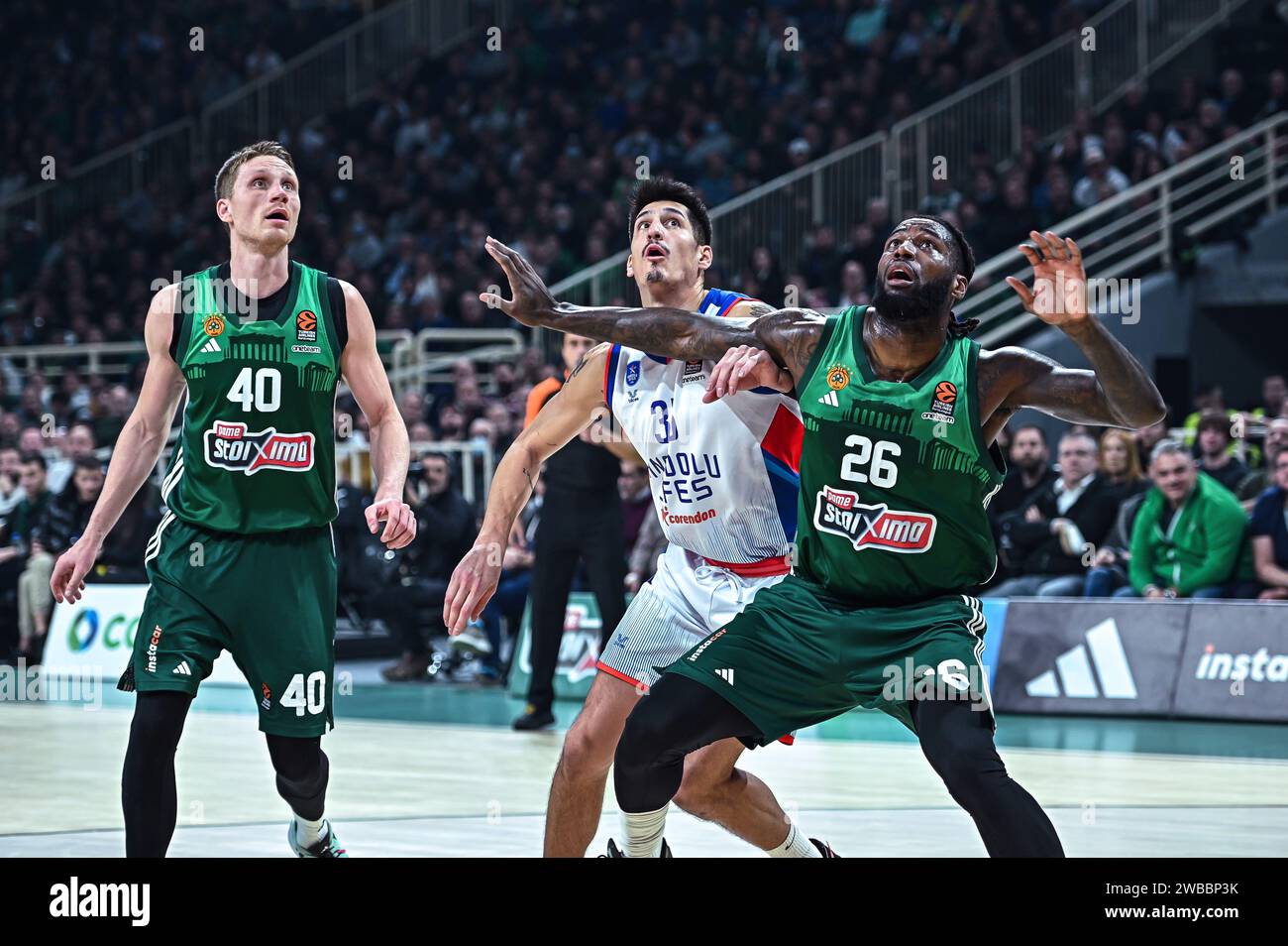 Athens, Lombardy, Greece. 9th Jan, 2024. 26 MATHIAS LESSORT of ...