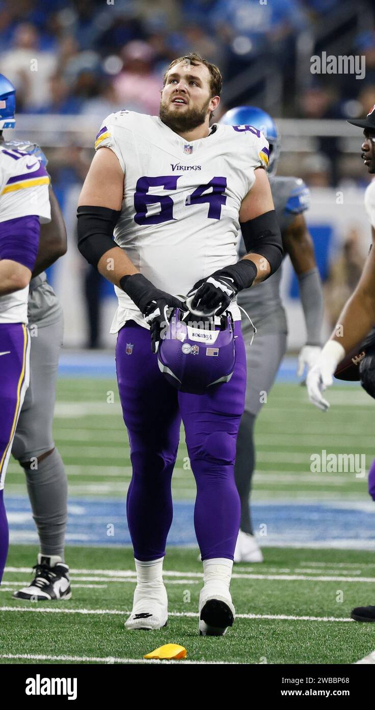 Minnesota Vikings guard Blake Brandel (64) during the first half of an ...