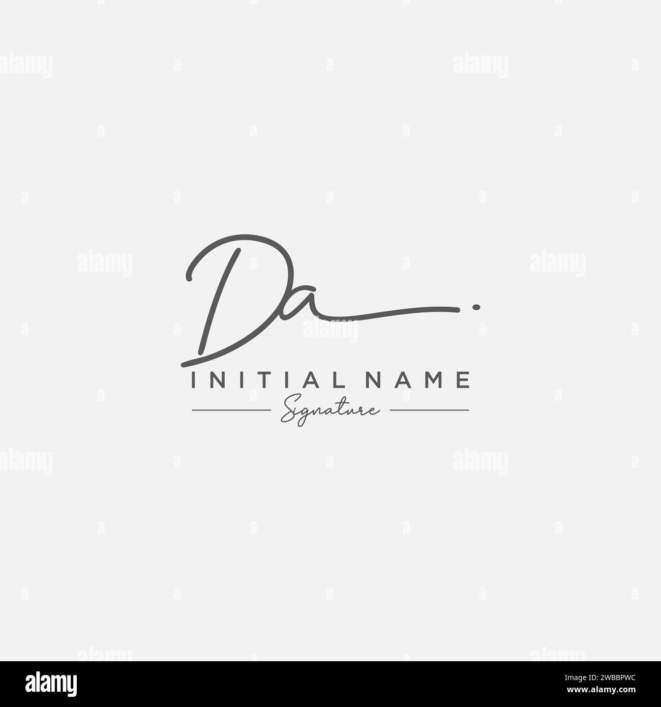 Da logo vector vectors hi-res stock photography and images - Alamy