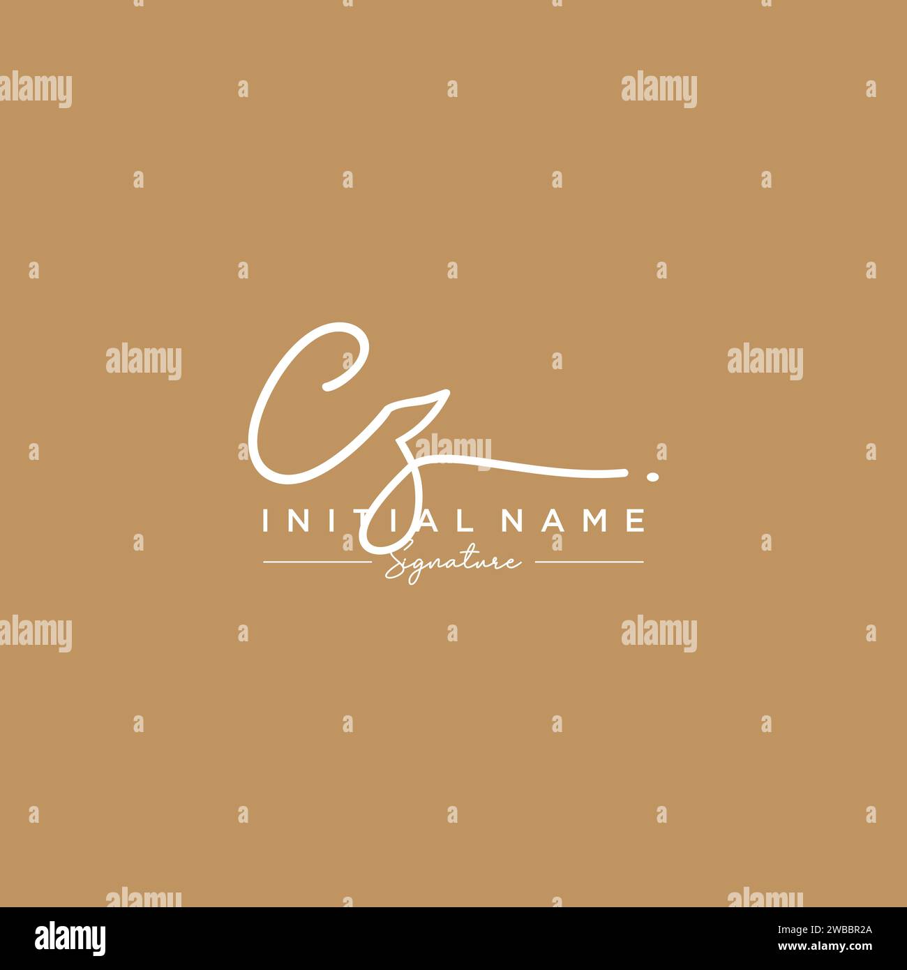 CZ Signature Logo Template Vector Stock Vector Image & Art - Alamy