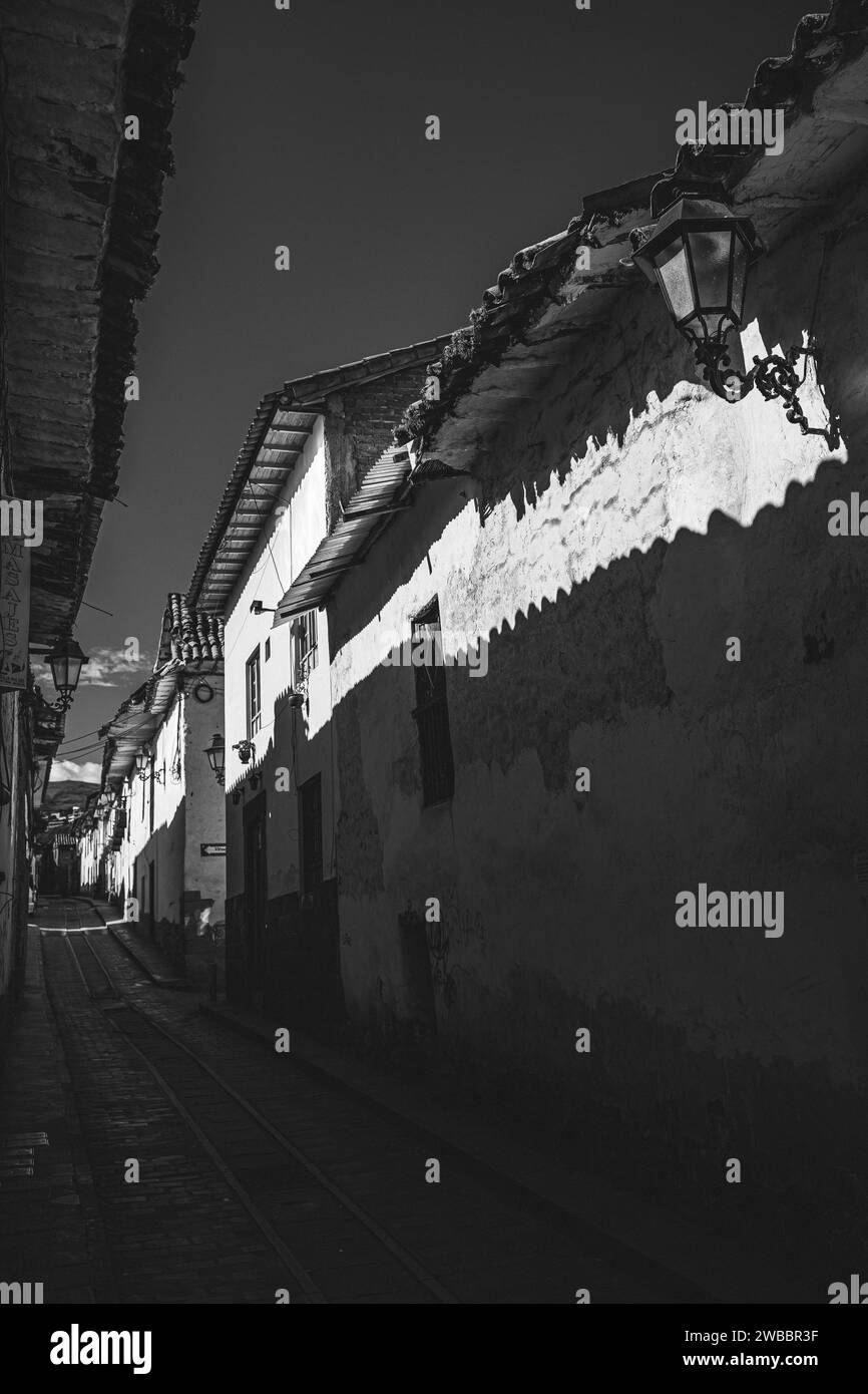 Cusco, Peru, Historical city center, house facade scenery, 2023 Stock ...