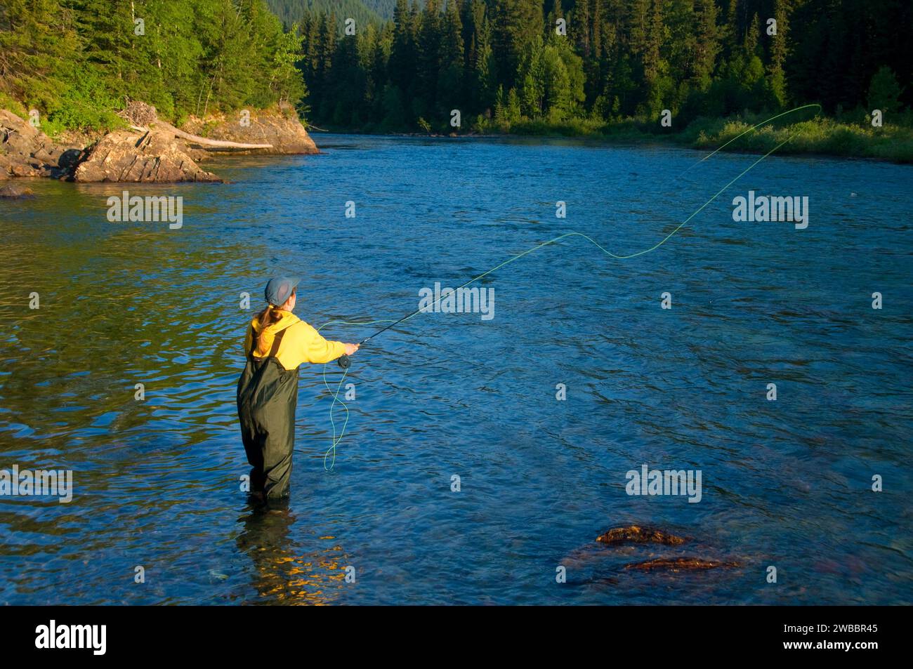 Flyfishing, Middle Fork Flathead Wild and Scenic River, Cascadilla ...