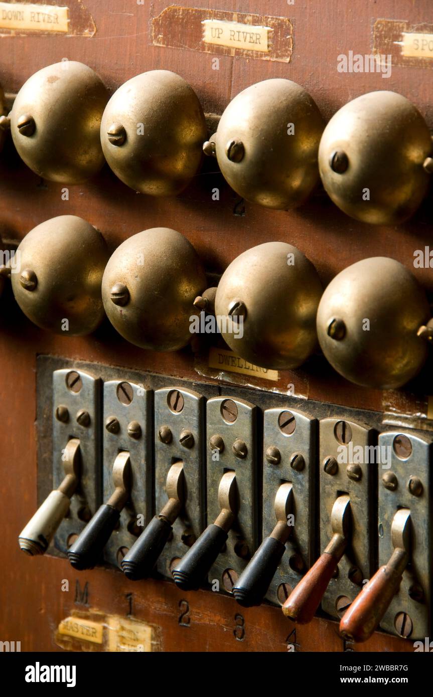 Single line telephone in Schafer Ranger Station, Middle Fork Flathead ...