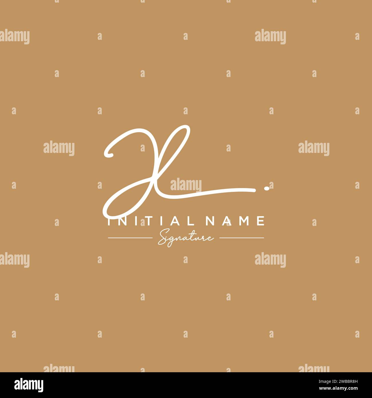 Letter jl vector vectors hi-res stock photography and images - Alamy