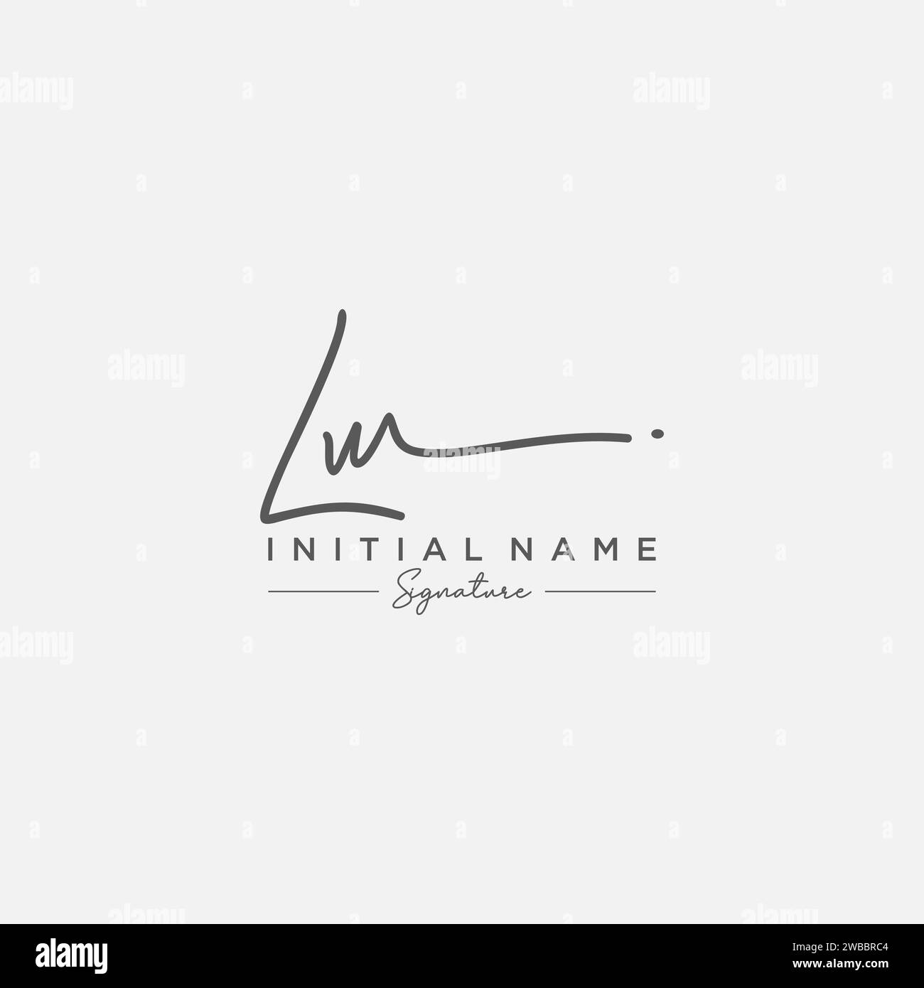 Lw alphabet hi-res stock photography and images - Alamy