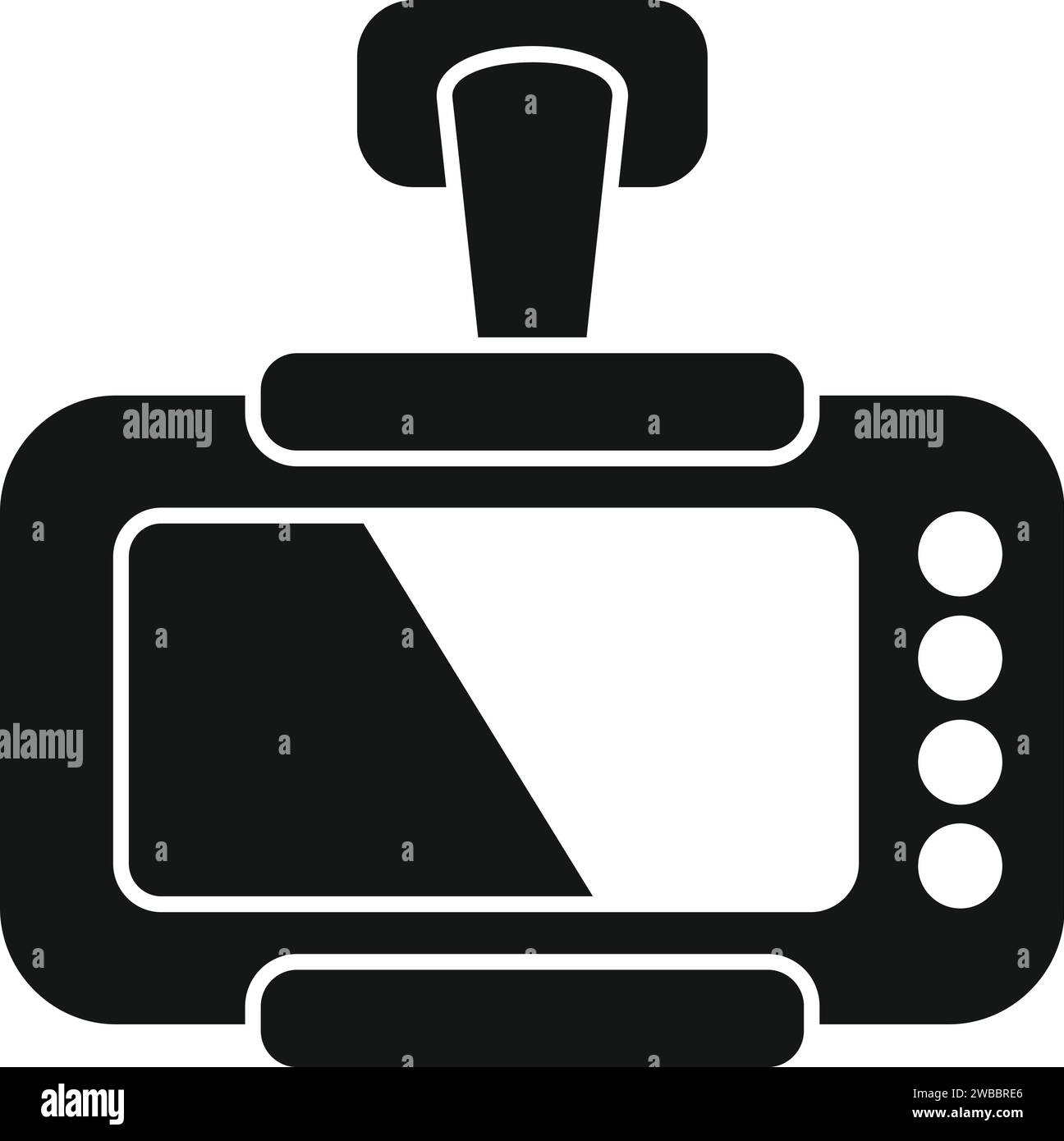 Traffic control monitor Black and White Stock Photos & Images - Alamy
