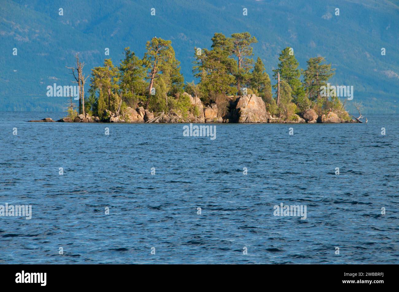 Flathead Lake to Goose Island, Flathead Lake State Park-West Shore Unit ...