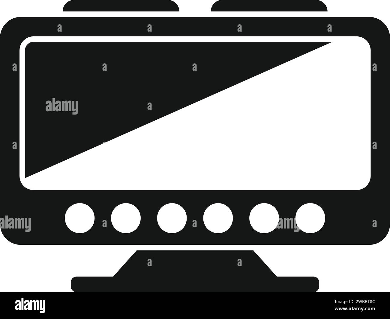 Delivery driver with device Black and White Stock Photos & Images - Alamy