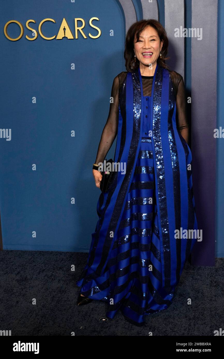 President of the Academy of Motion Picture Arts and Sciences Janet Yang arrives at the Governors ...