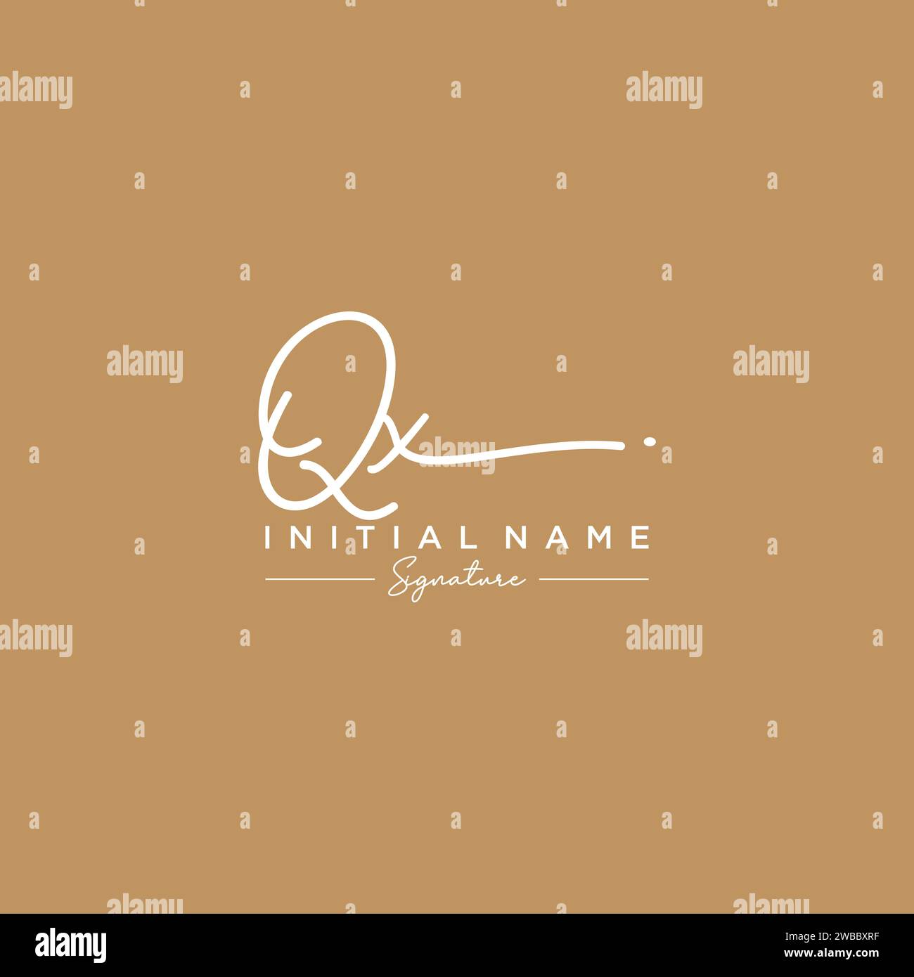 Letter qx vector vectors hi-res stock photography and images - Alamy