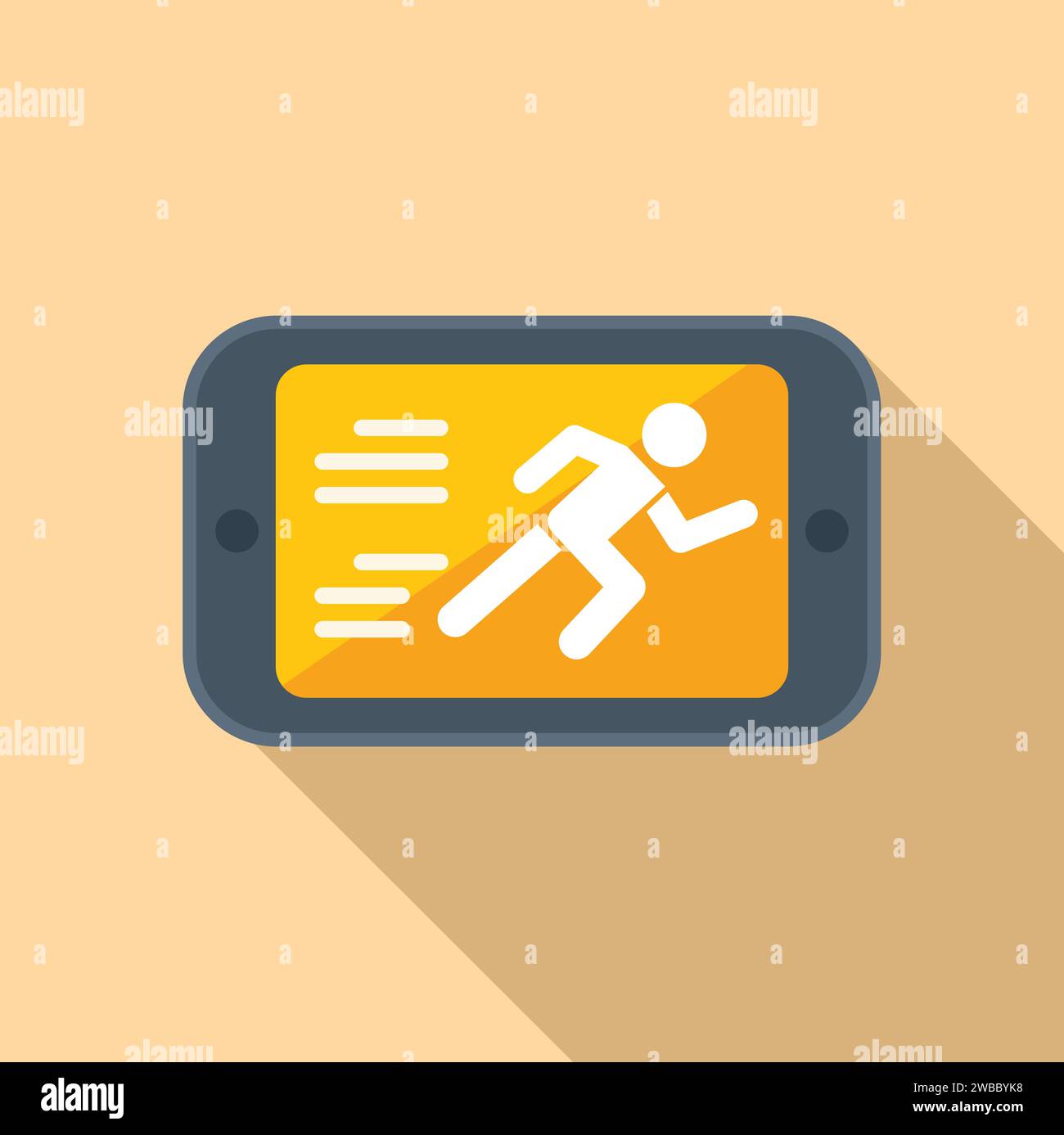Wellbeing application Stock Vector Images - Alamy