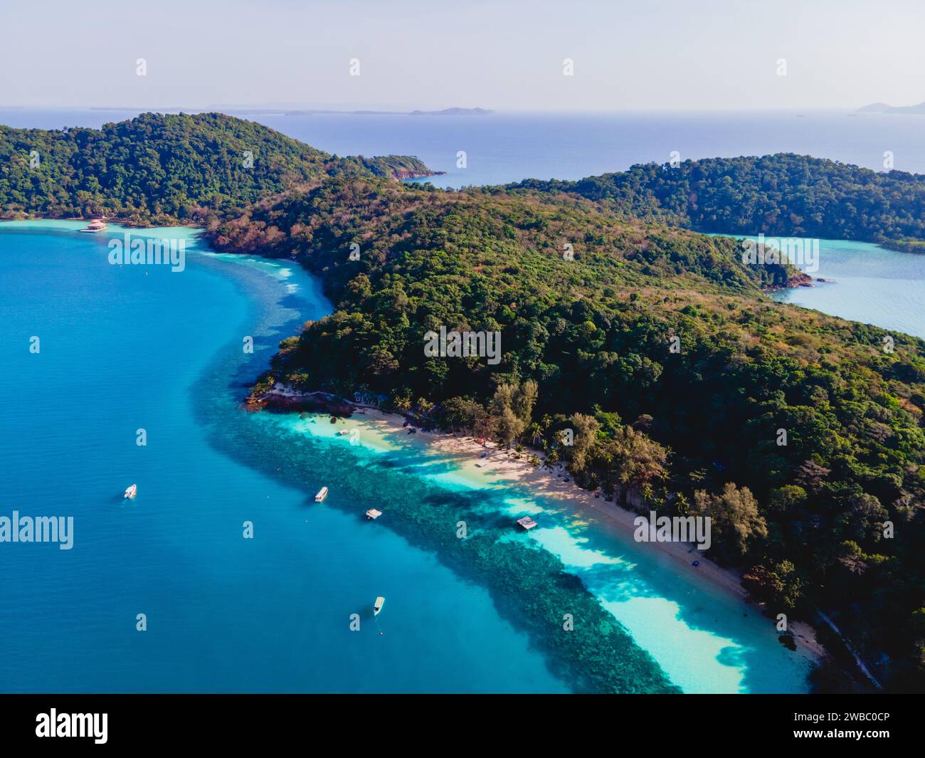 Koh Wai Island Trat Thailand is a tinny tropical Island near Koh Chang ...