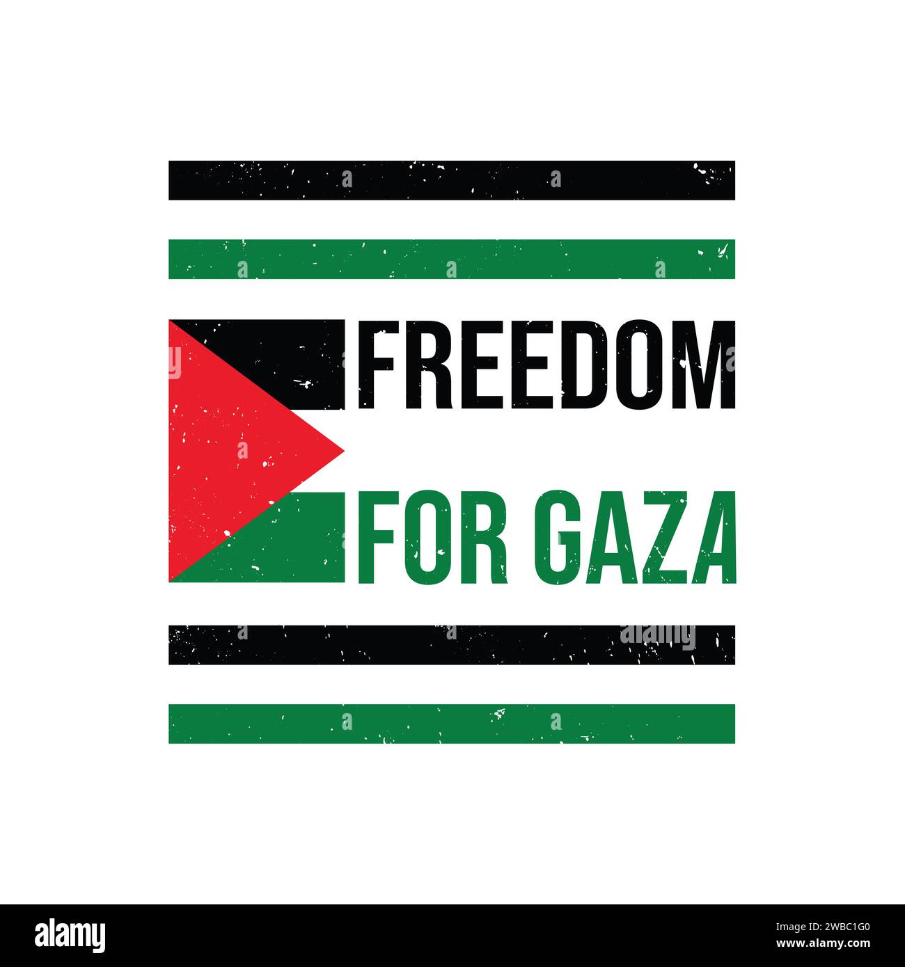 Freedom for Gaza t shirt design concept. Free Gaza , Free Palestine ...