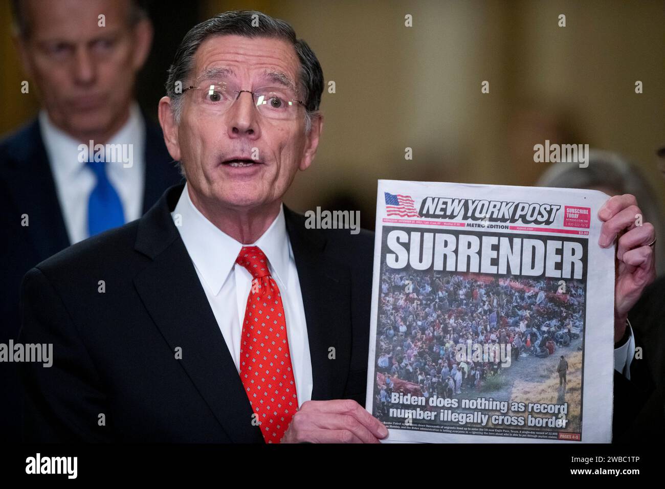 United States Senator John Barrasso (Republican of Wyoming) offers ...