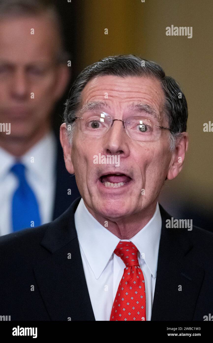 United States Senator John Barrasso (Republican of Wyoming) offers ...