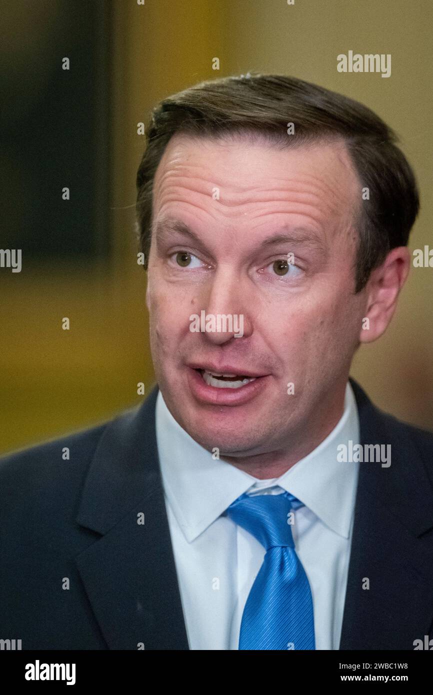 United States Senator Chris Murphy (Democrat of Connecticut) offers ...