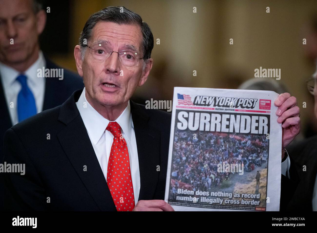 United States Senator John Barrasso (Republican of Wyoming) offers ...