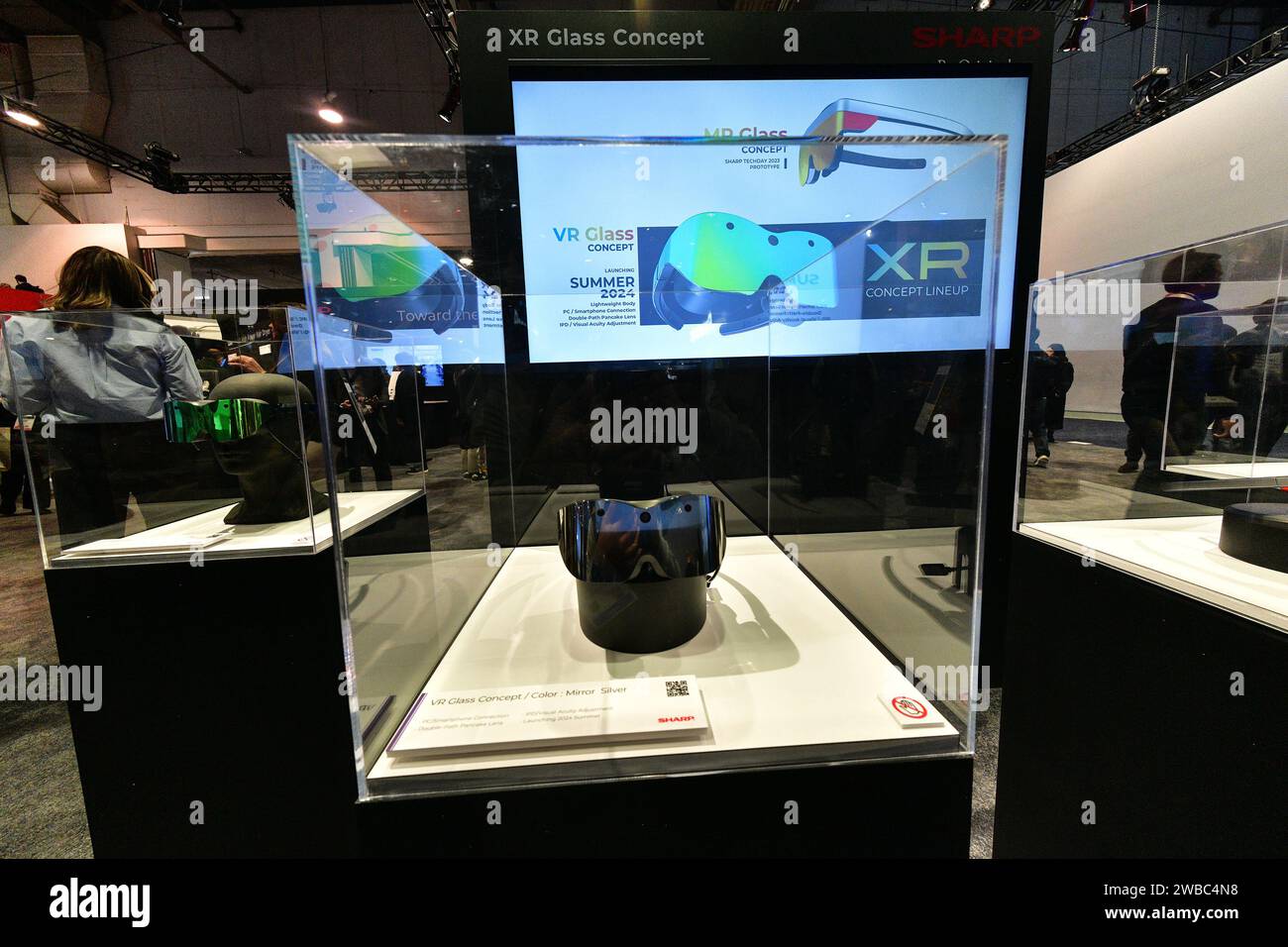 Las Vegas, NV, USA. 9th Jan, 2024. View of CES 2024 at Las Vegas ...