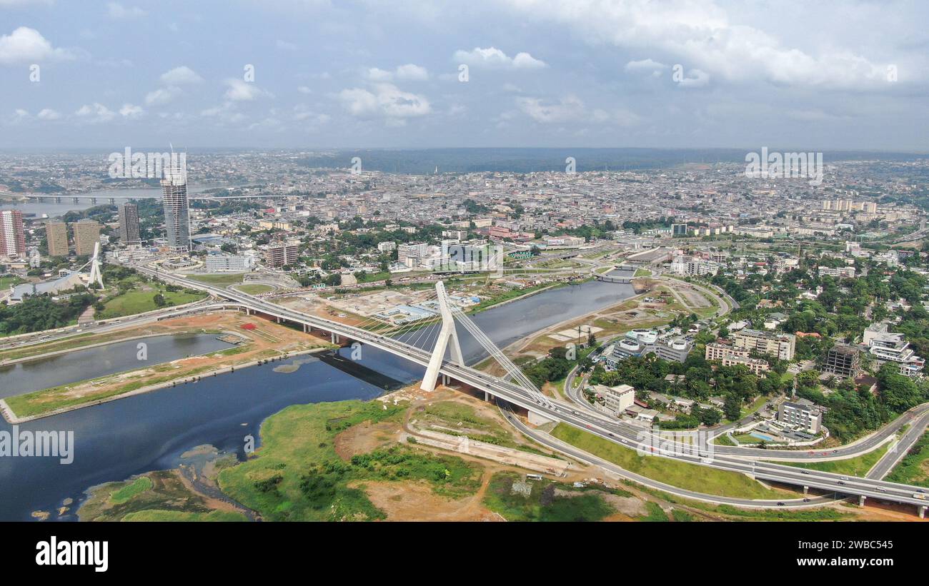 Cote d'ivoire abidjan bridge hi-res stock photography and images - Alamy