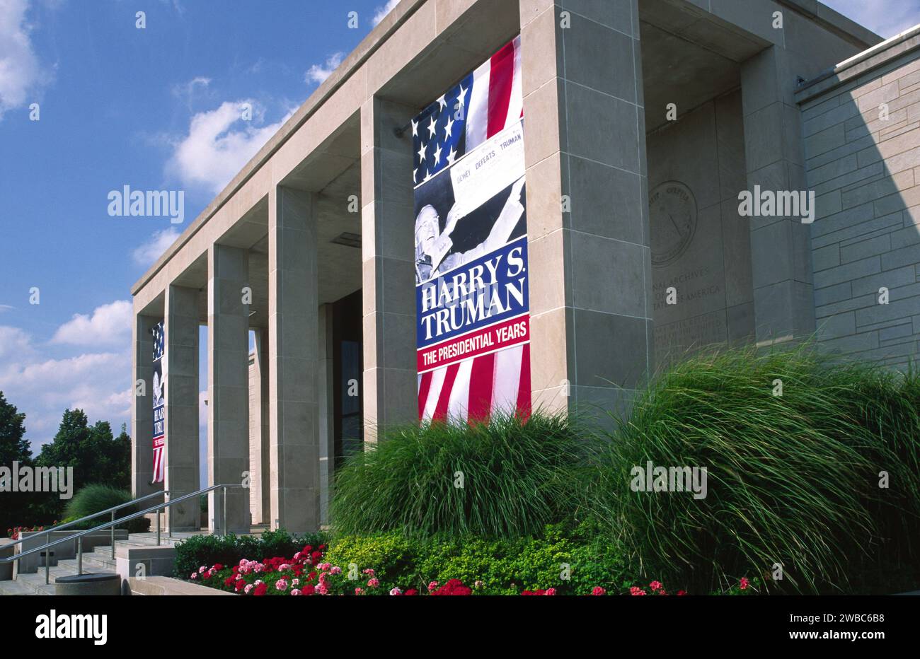 Harry S Truman Presidential Library, Independence, Missouri Stock Photo ...