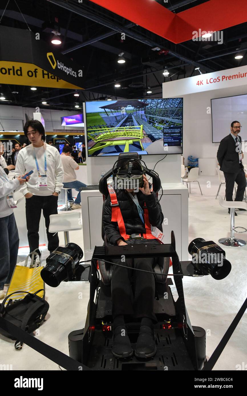 Las Vegas, NV, USA. 9th Jan, 2024. View of CES 2024 at Las Vegas ...