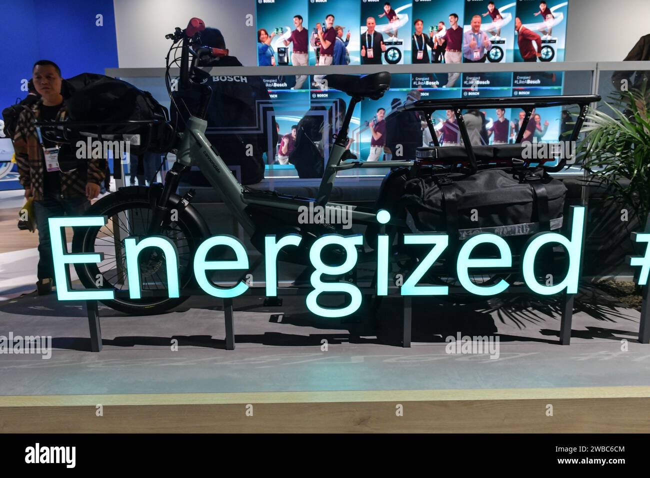 Las Vegas, NV, USA. 9th Jan, 2024. View of CES 2024 at Las Vegas ...