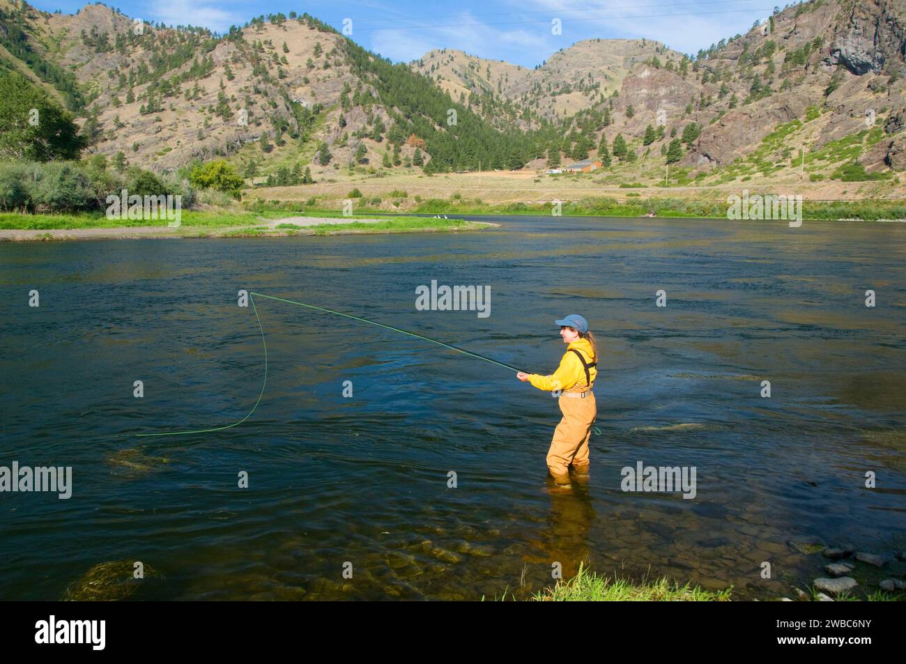 Flyfishing in Missouri River, Prewett Creek Fishing Access Site ...