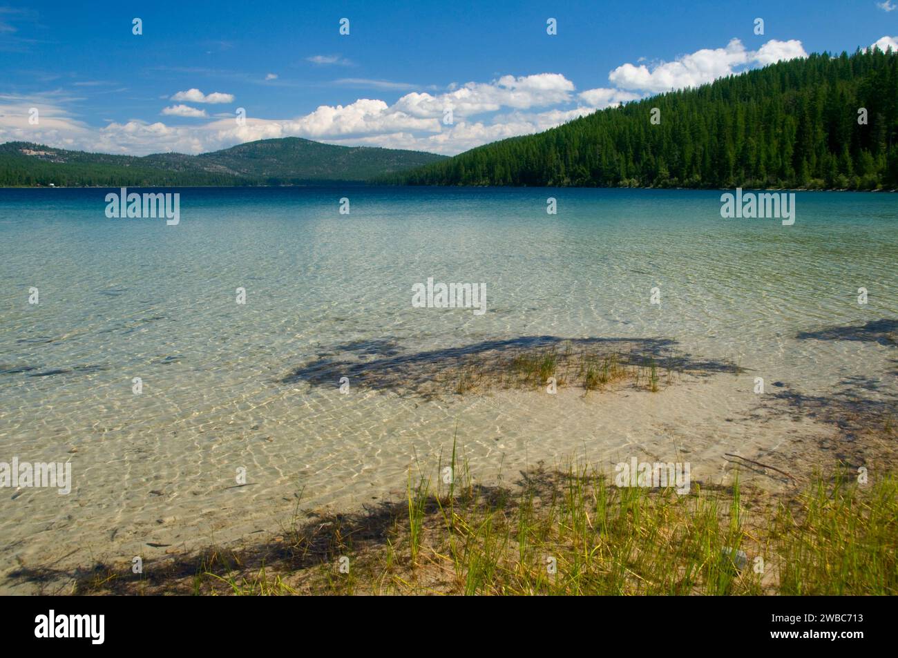 McGregor Lake, Kootenai National Forest, Montana Stock Photo - Alamy