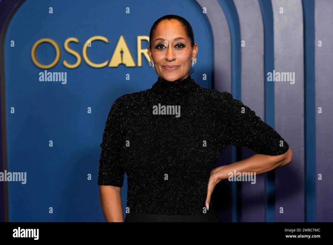Tracee Ellis Ross arrives at the Governors Awards on Tuesday, Jan. 9 ...
