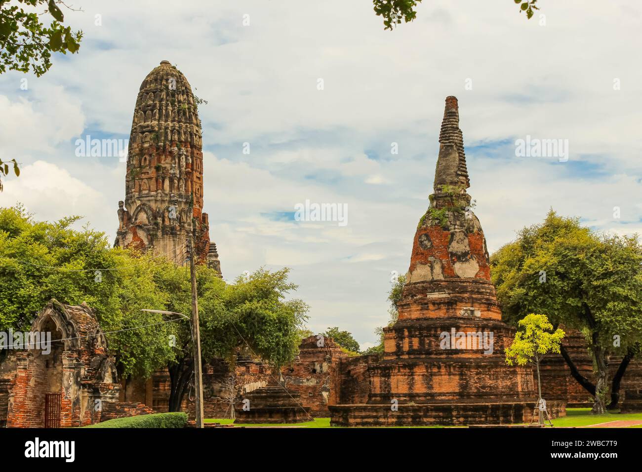 Wat Ratchaburana is a Buddhist temple in the Ayutthaya Historical Park ...