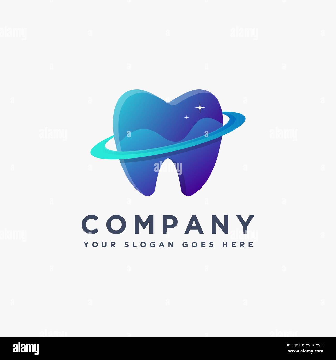 Abstract Dental Planet teeth logo Stock Vector Image & Art - Alamy