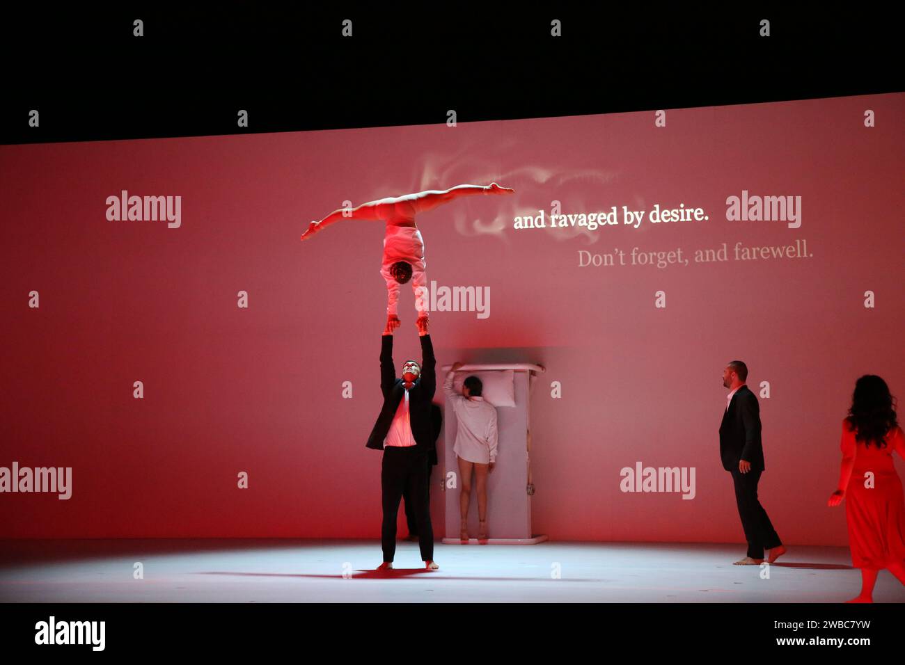 Sydney, Australia. 10th January 2024. Circus and opera combine with ...