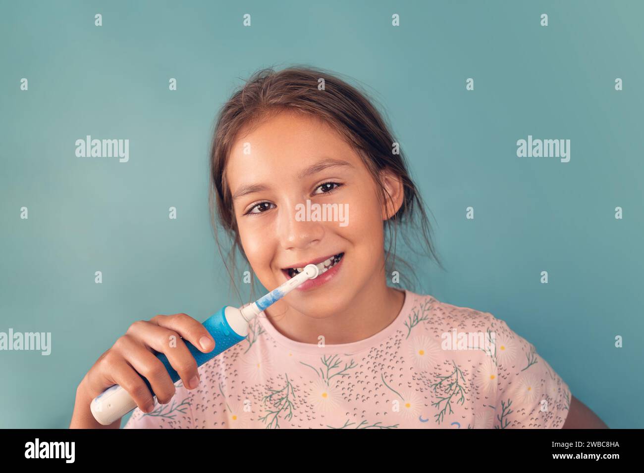 Beauty portrait of happy cheerful positive beautiful girl, young teen ...