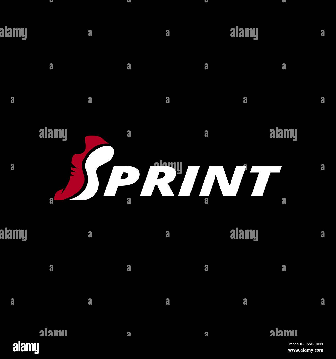 Word sprint Stock Vector Images - Alamy