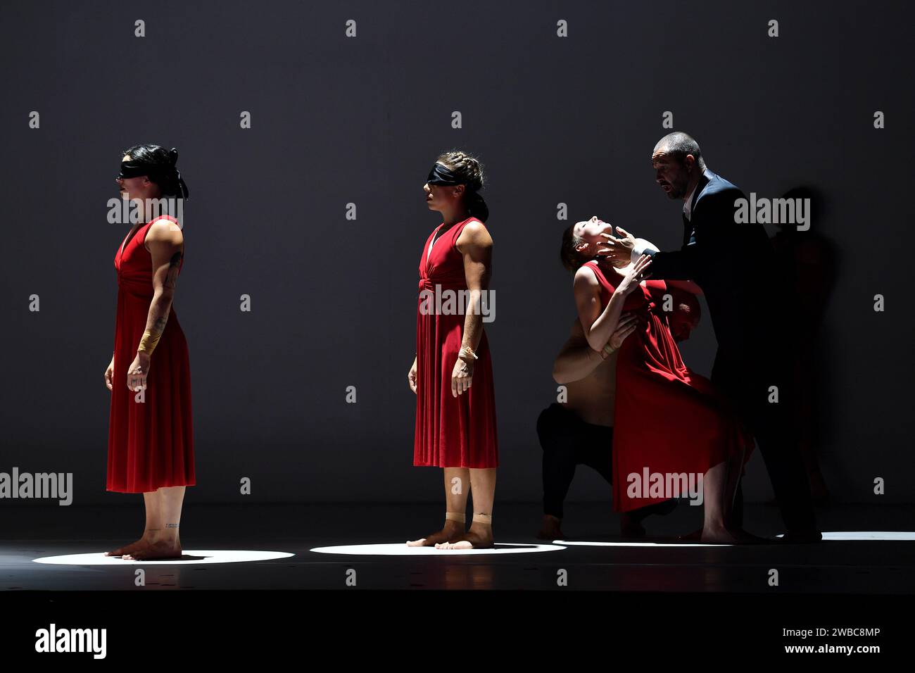 Sydney, Australia. 10th Jan, 2024. Countertenor Christophe Dumaux ...